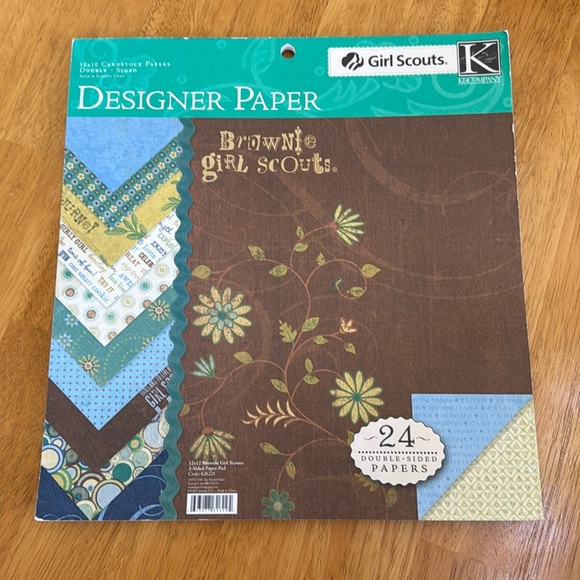 K&C Company | Office | New Girl Scouts Brownies Scrapbook Designer ...